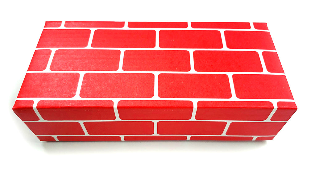 Red Brick Corrugated Paper
